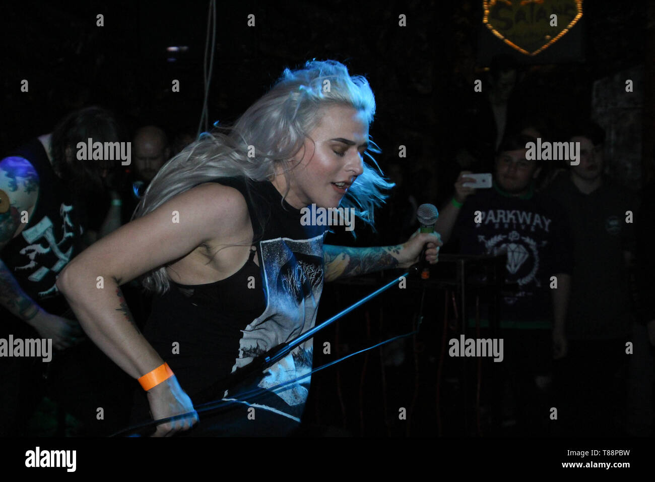 venom prison 2017 satans hallow Stock Photo - Alamy