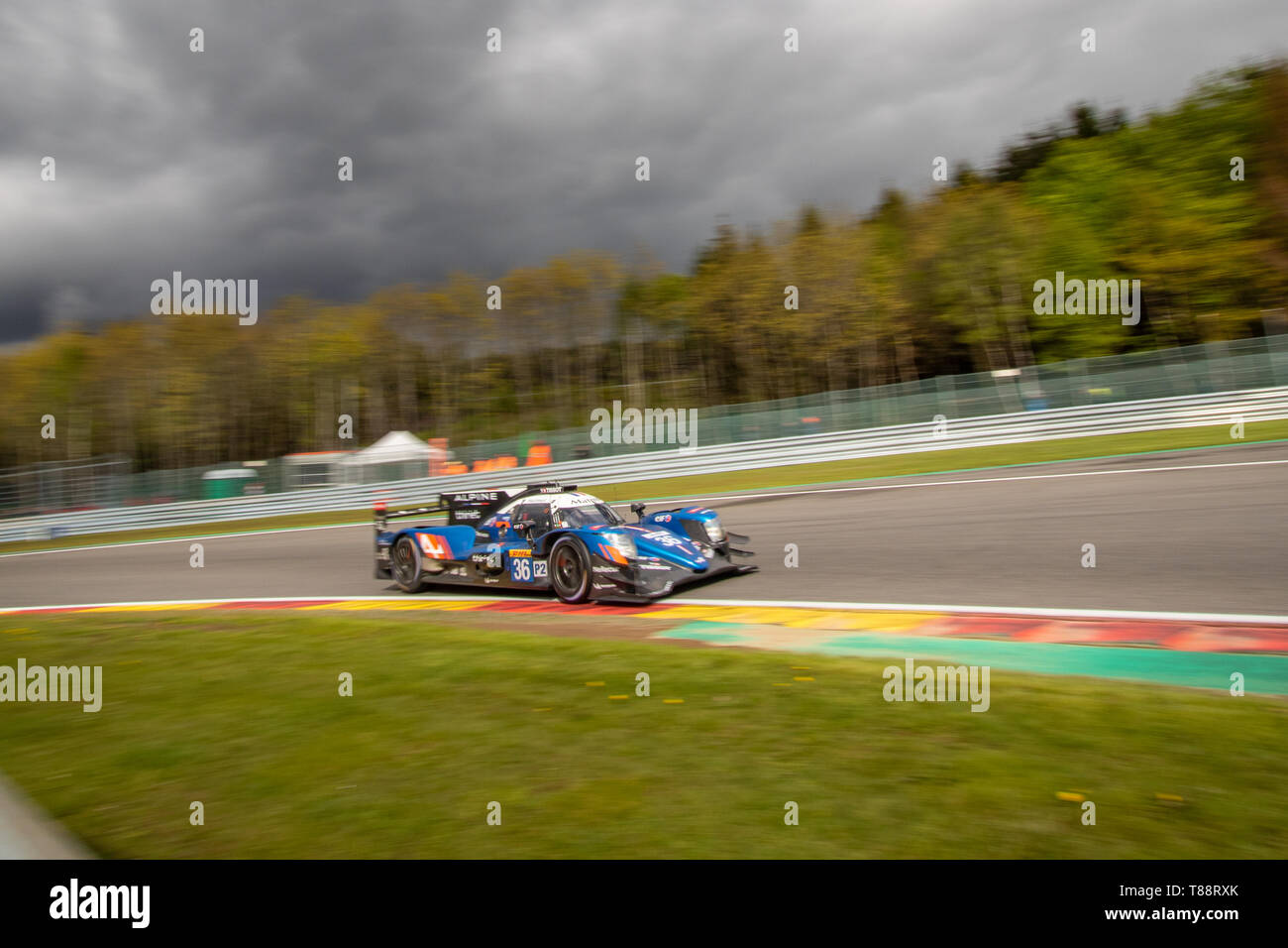 Signatech Alpine Matmut LMP2 heads into Les Combes chicane . WEC Total ...