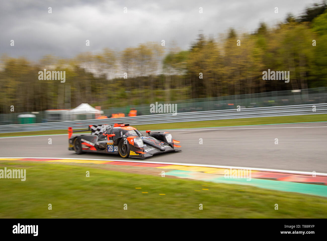 TDS Racing LMP2 car heads into Les Combes, WEC Total 6 Hours of Spa ...
