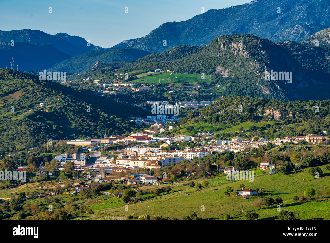 Ubrique, Cadiz. This village is part of the pueblos blancos, white ...
