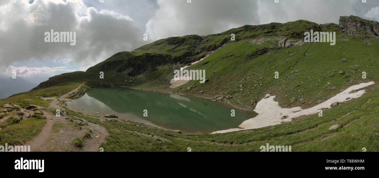 Landscape of the Pizol Stock Photo - Alamy