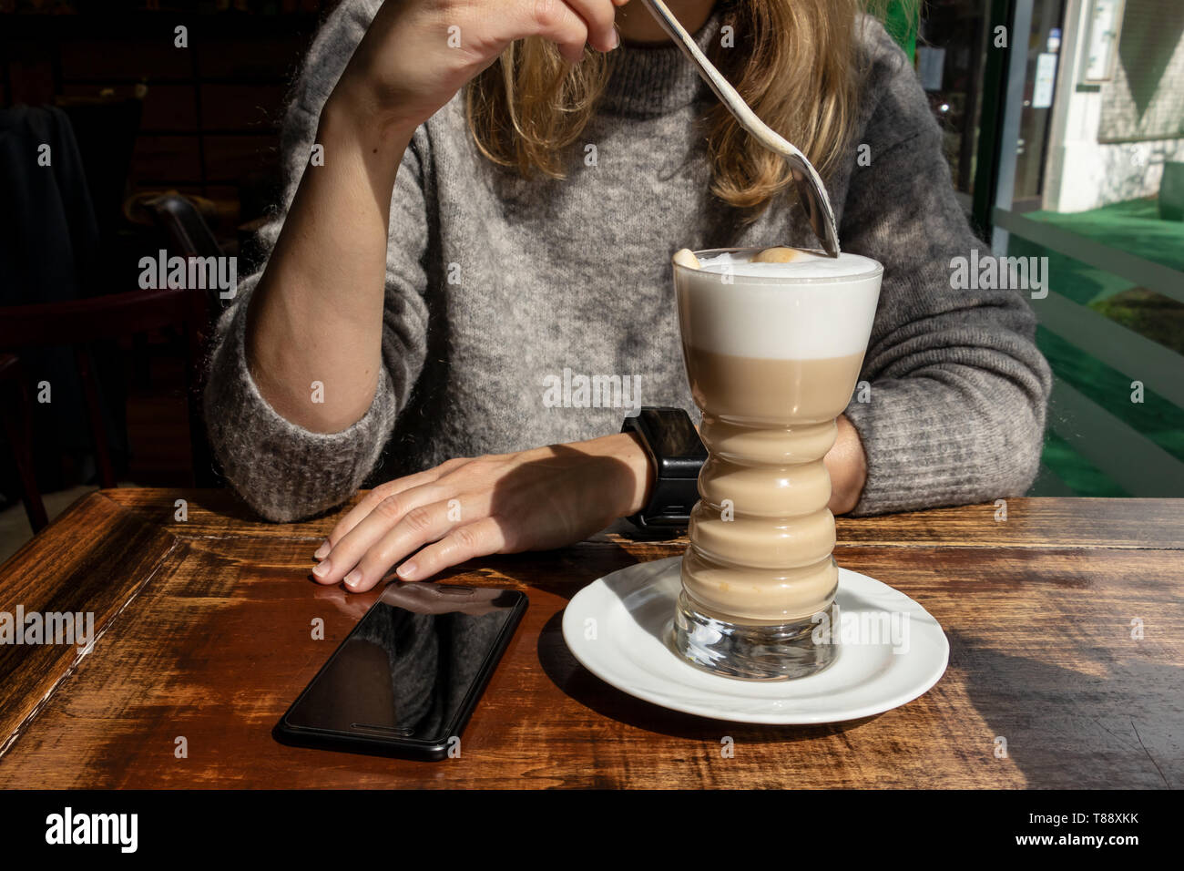 Spooning hi-res stock photography and images - Alamy