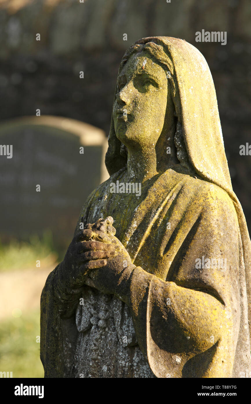 Effigy of Virgin Mary mother of mercy Stock Photo - Alamy