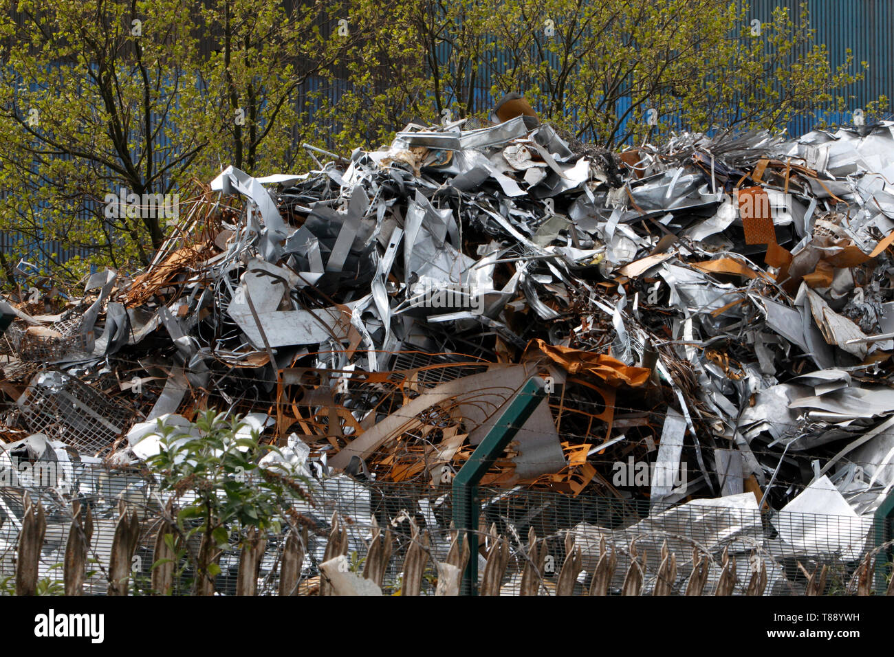 Metal pipes for recycling hi-res stock photography and images - Alamy