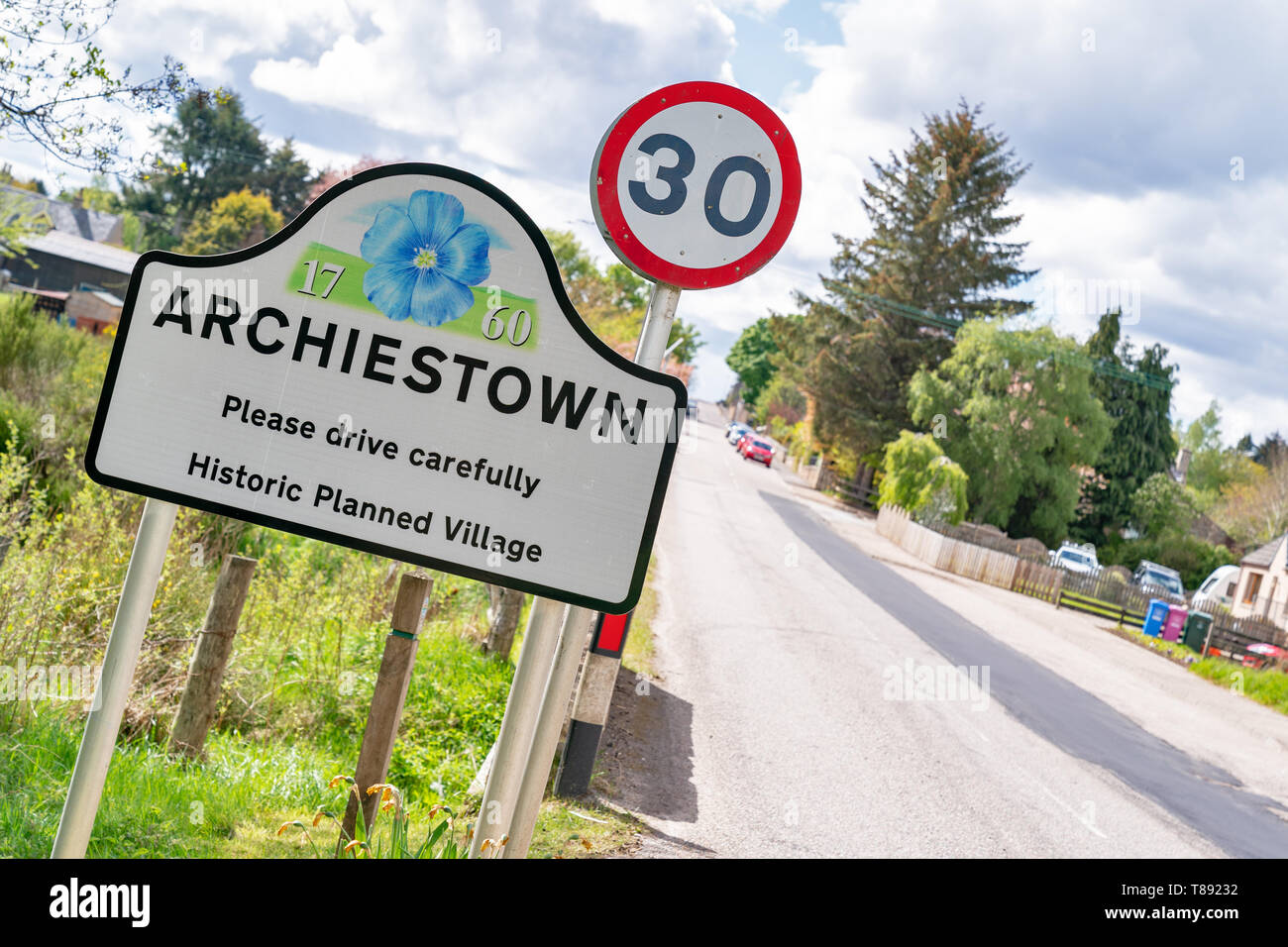 11 May 2019, Archiestown (Archie Harrison Mountbatten-Windsor) Moray ...