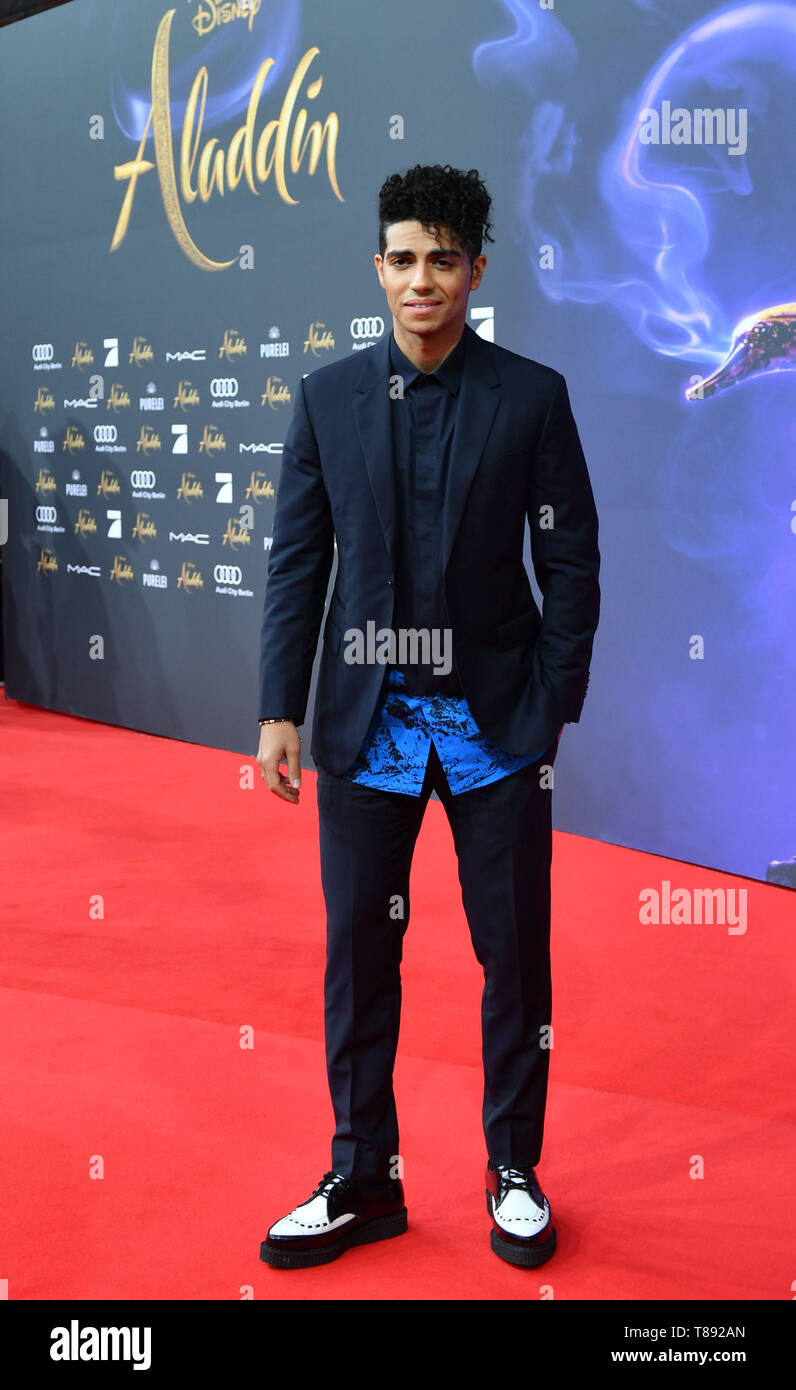 Berlin, Germany. 11th May, 2019. 11 May 2019, Germany (German), Berlin: Actor Mena Massoud comes ...