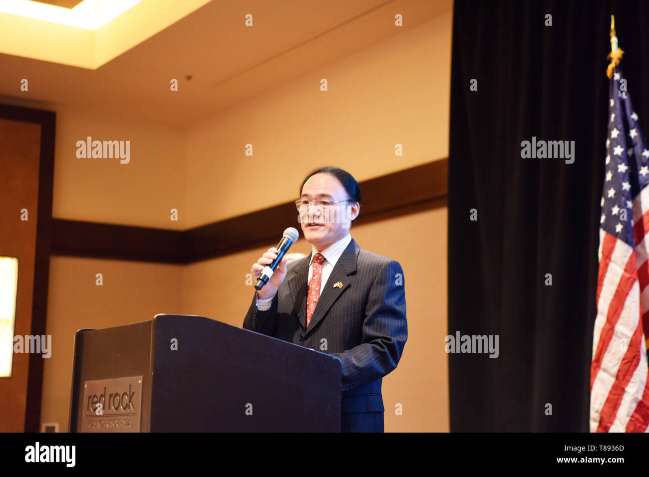 Las Vegas, USA. 11th May, 2019. Chinese Consul General in San Francisco ...