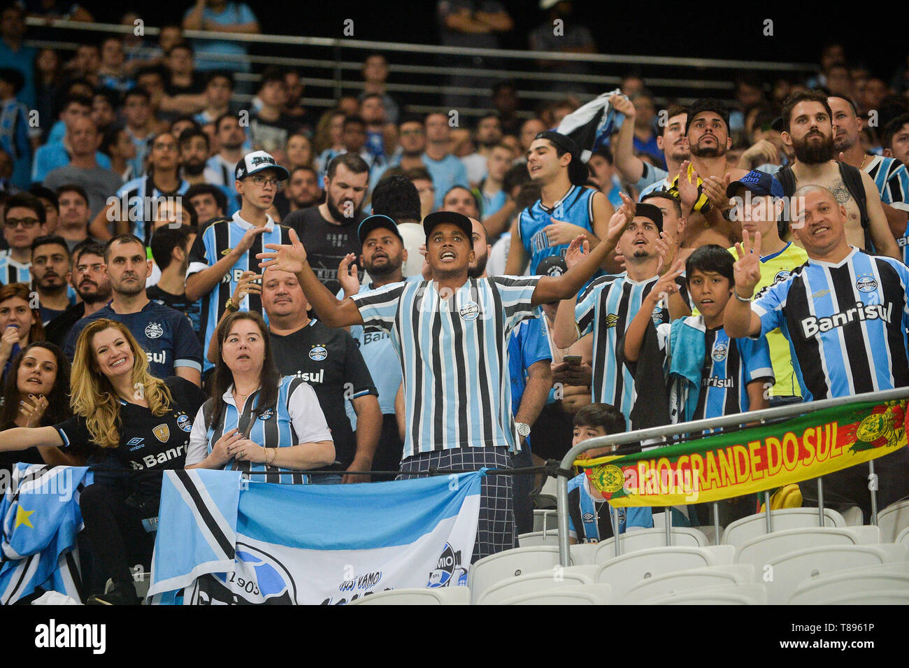 SP - Sao Paulo - 05/11/2019 - Brazilian A 2019, Gremio fans during ...