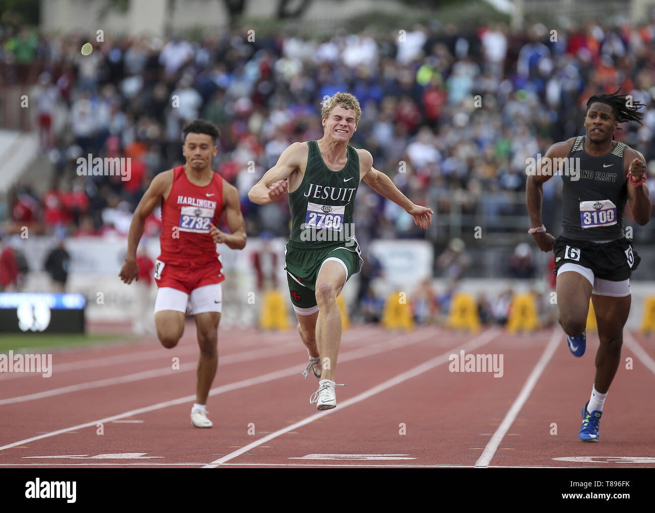 100 yard dash hi-res stock photography and images - Alamy