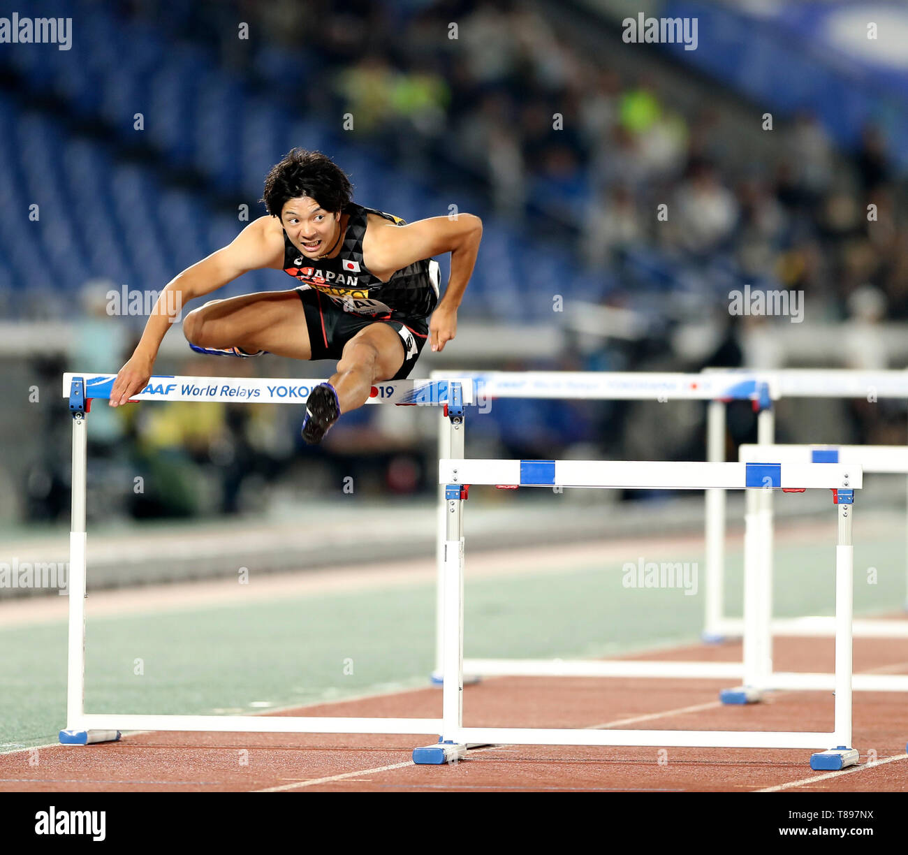 Yokohama, Japan. 11th May, 2019. Taio Kanai of Japan competes during ...