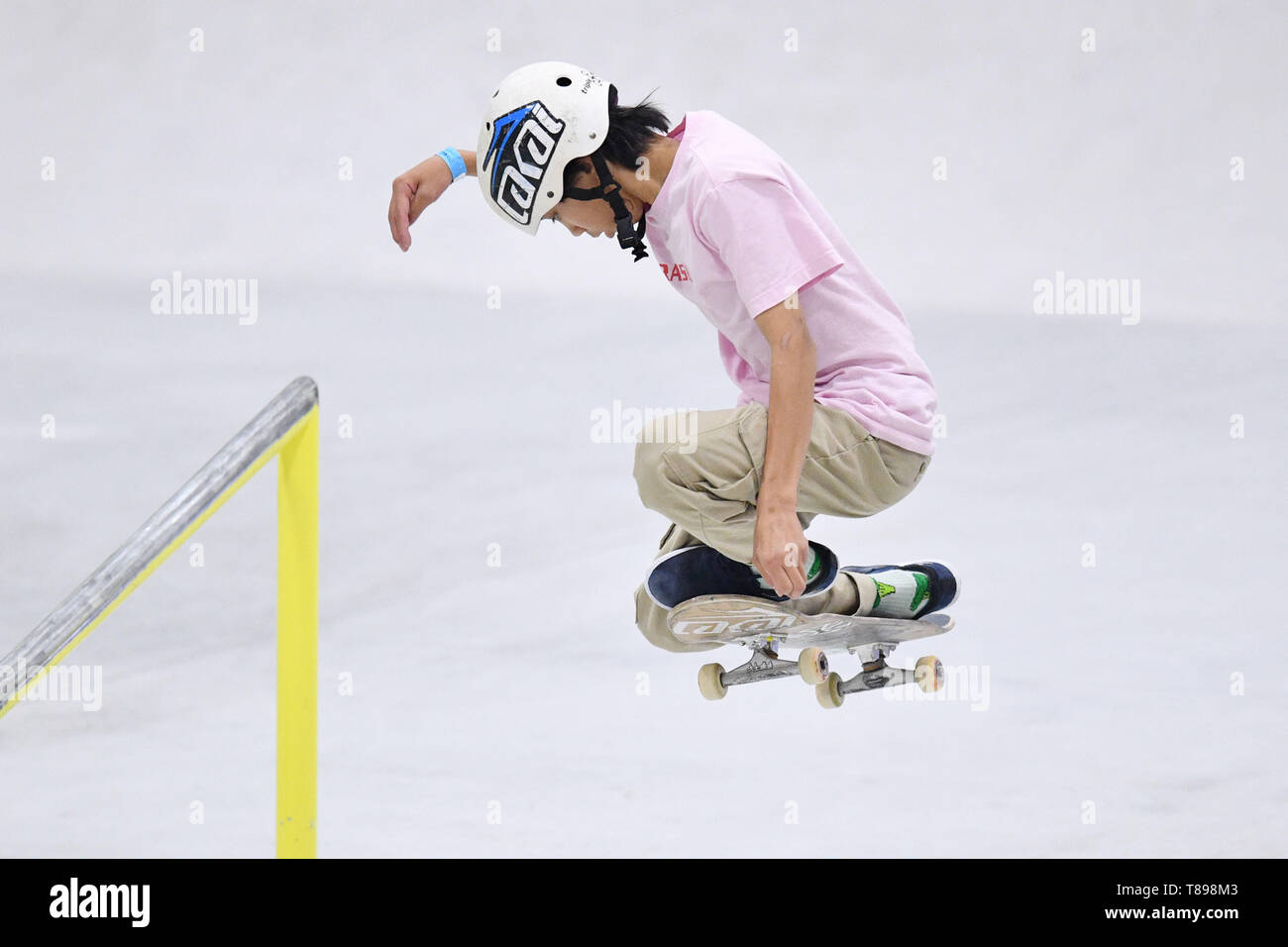 Murakami city Skate Park, Niigata, Japan. 11th May, 2019. Murakami city ...