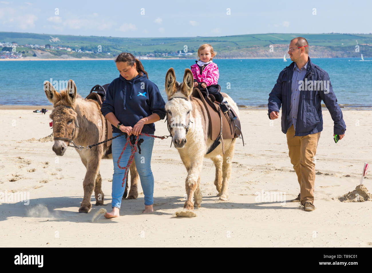 Donkey rides on a beach hi-res stock photography and images - Alamy