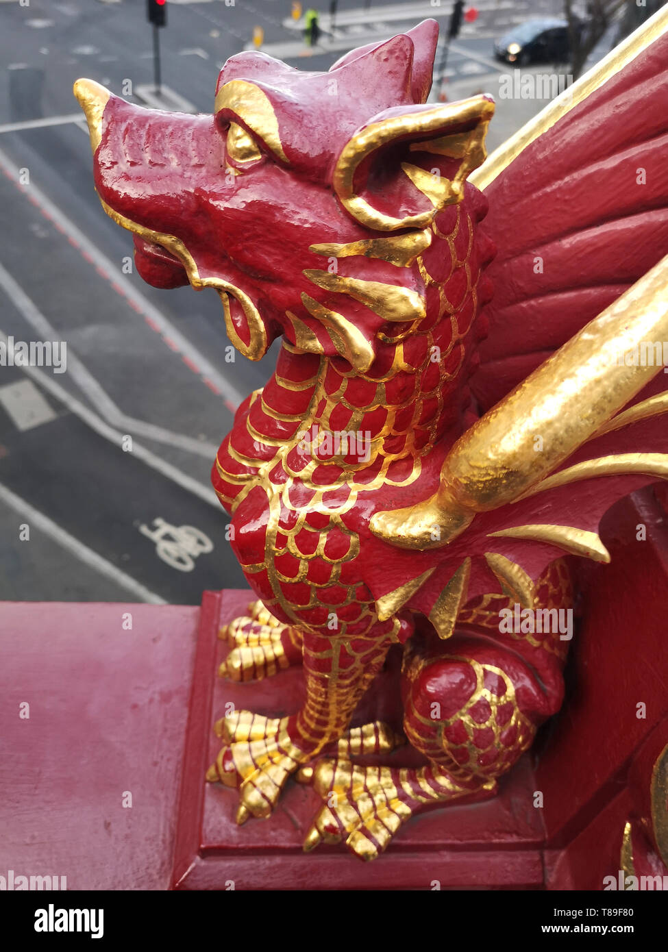 Europe, UK, England, London, Holborn Viaduct dragon Stock Photo - Alamy