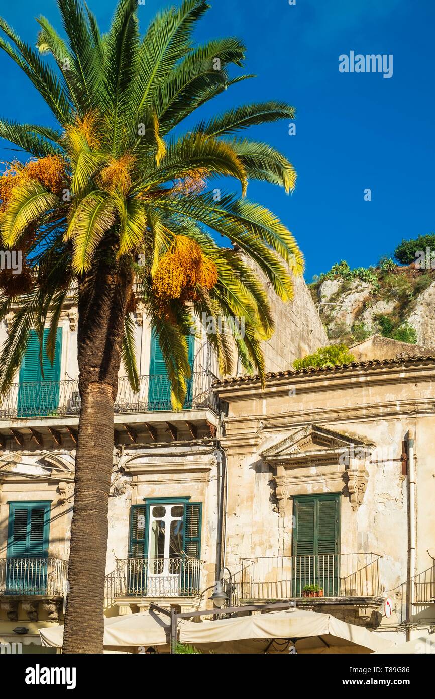 Italy, Sicily, Modica, UNESCO World Heritage site, Piazza Principe di ...