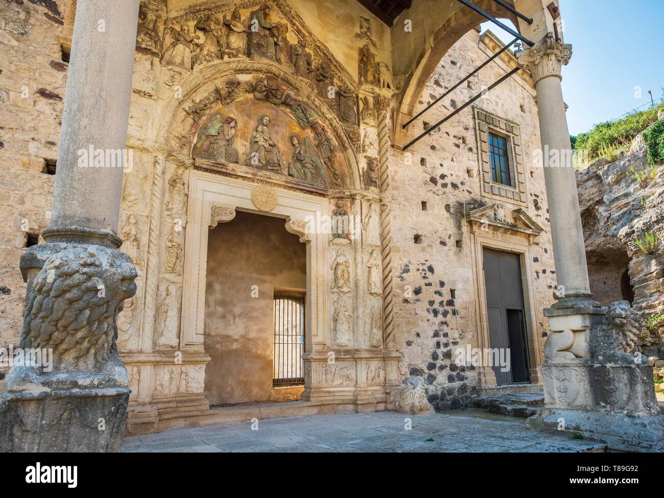 Italy, Sicily, Militello in Val di Catania, UNESCO World Heritage site ...