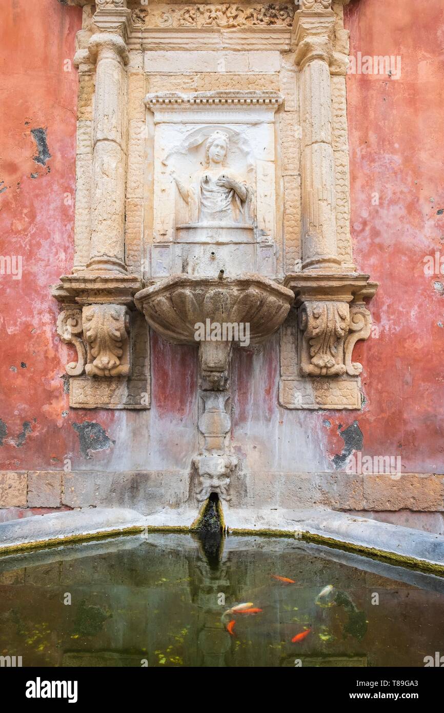 Italy, Sicily, Militello in Val di Catania, UNESCO World Heritage site ...