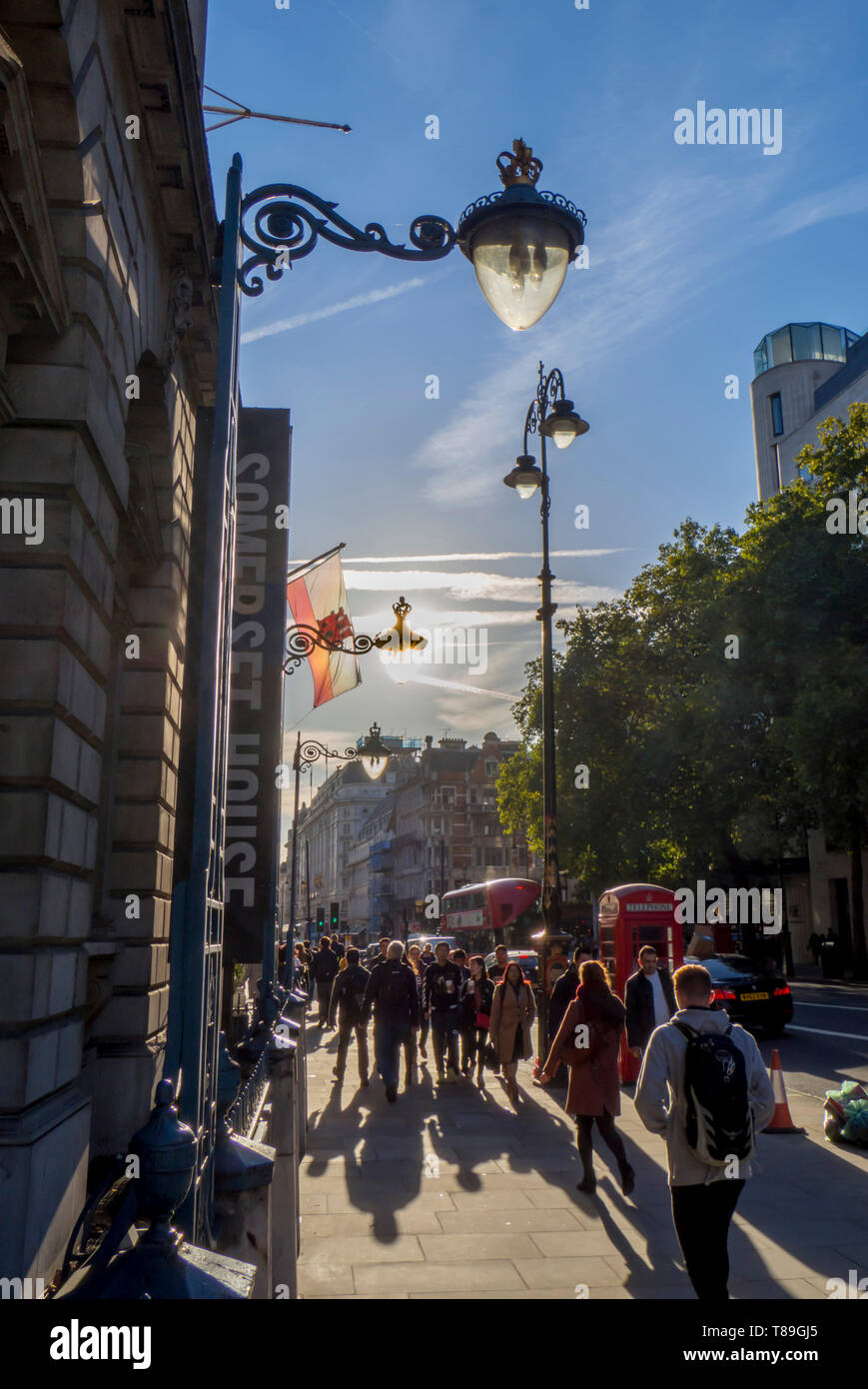 europe, UK, England, London, The Strand Stock Photo - Alamy