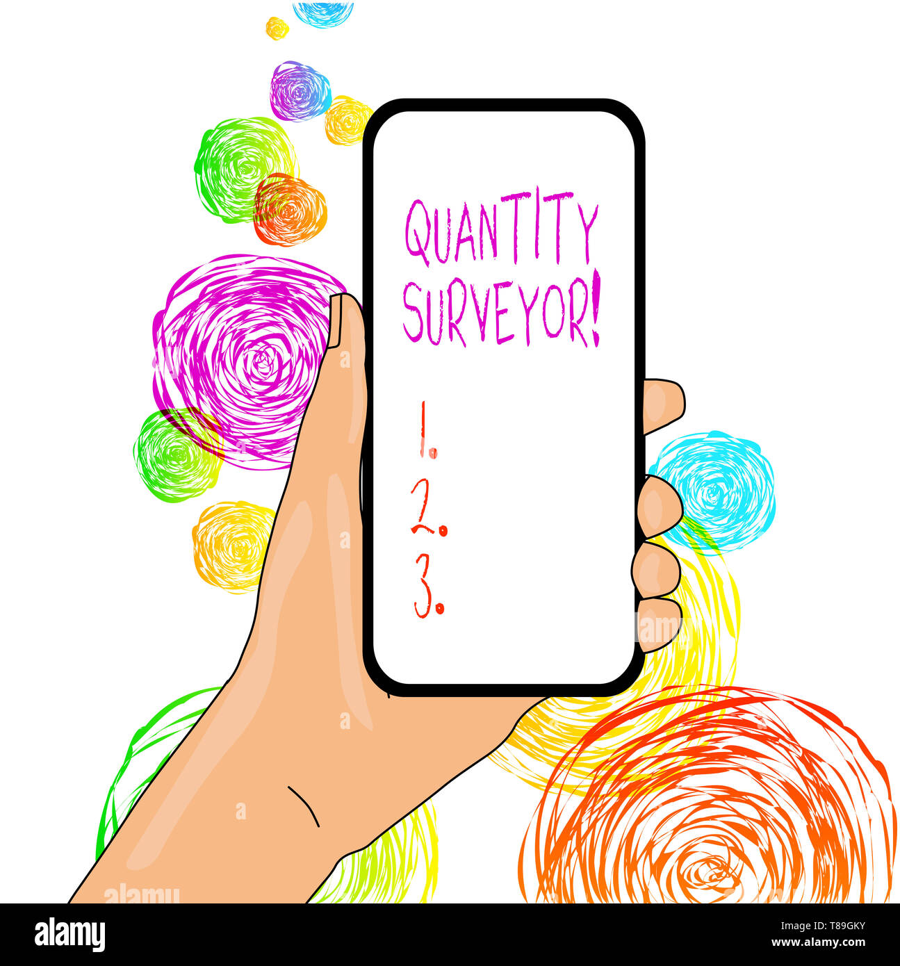 Word writing text Quantity Surveyor. Business photo showcasing ...