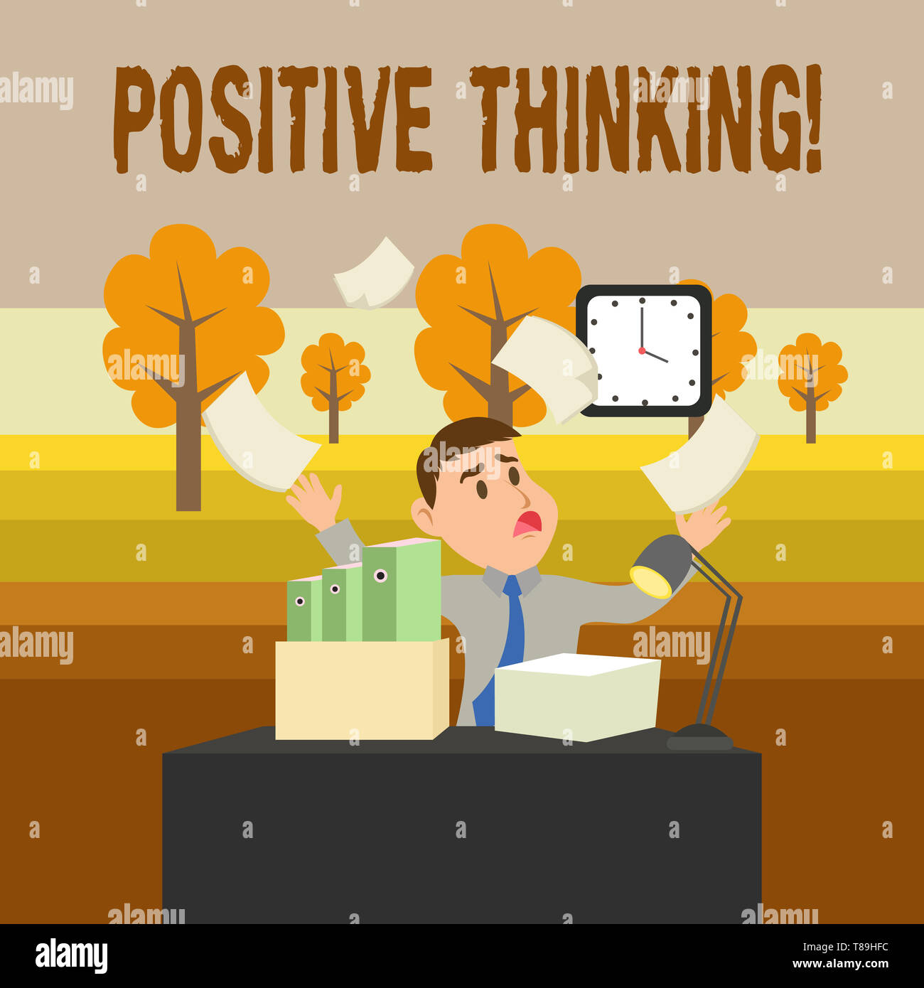 Conceptual hand writing showing Positive Thinking. Concept meaning ...