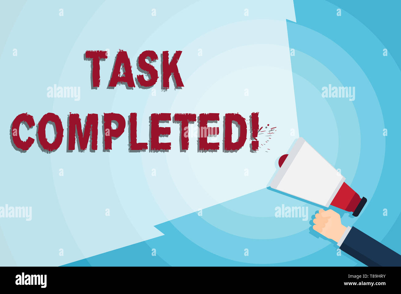 Word writing text Task Completed. Business photo showcasing Finished ...