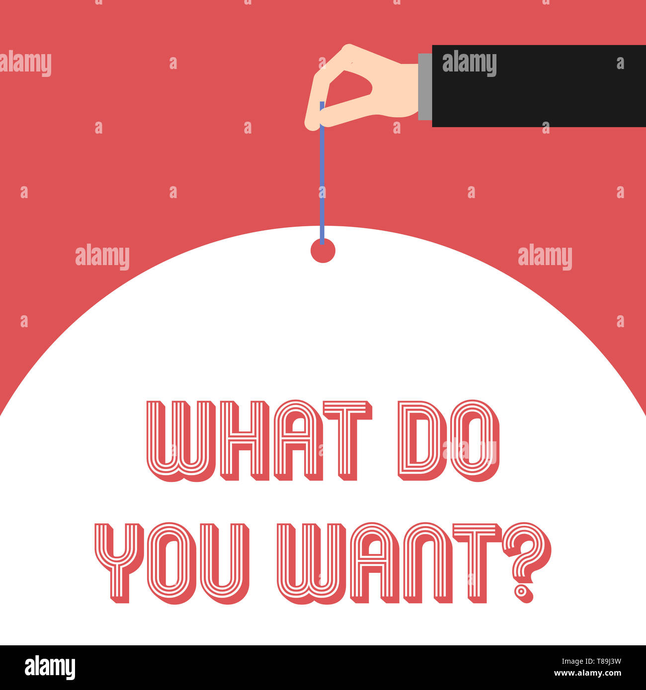 Handwriting text What Do You Want Question. Conceptual photo say or ...