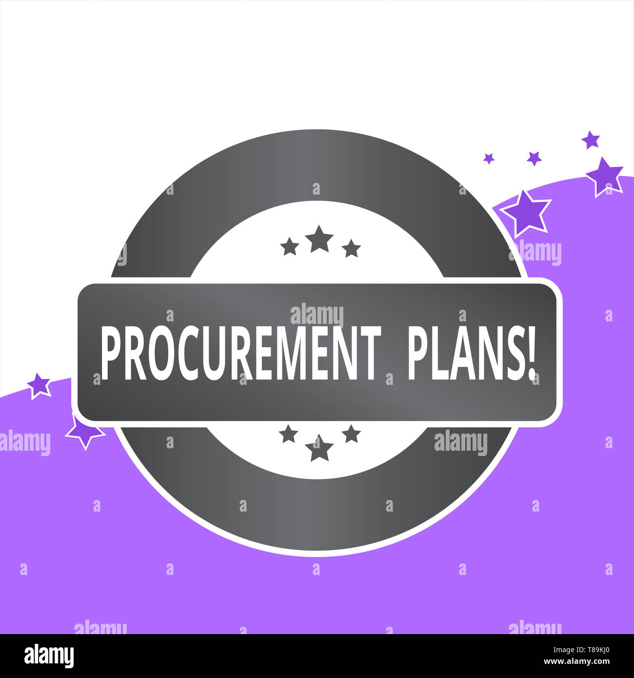 Handwriting text writing Procurement Plans. Conceptual photo ...
