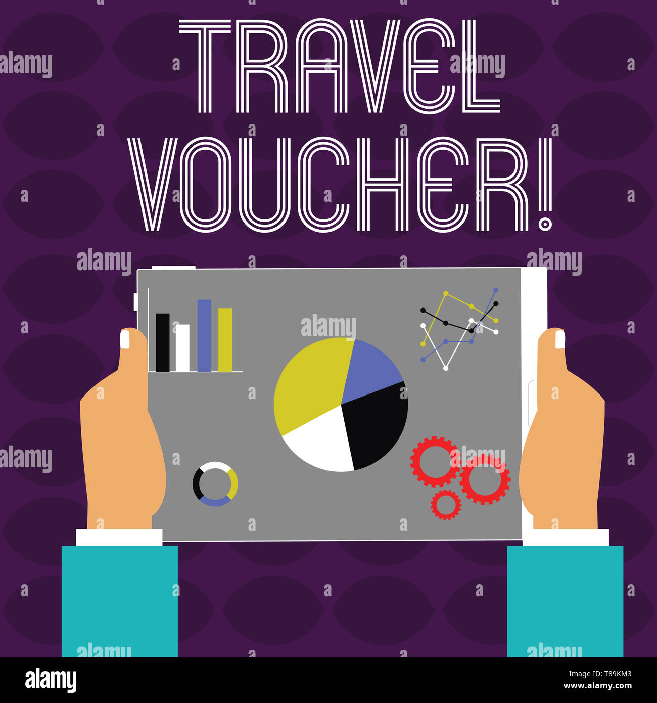 Conceptual hand writing showing Travel Voucher. Concept meaning ...