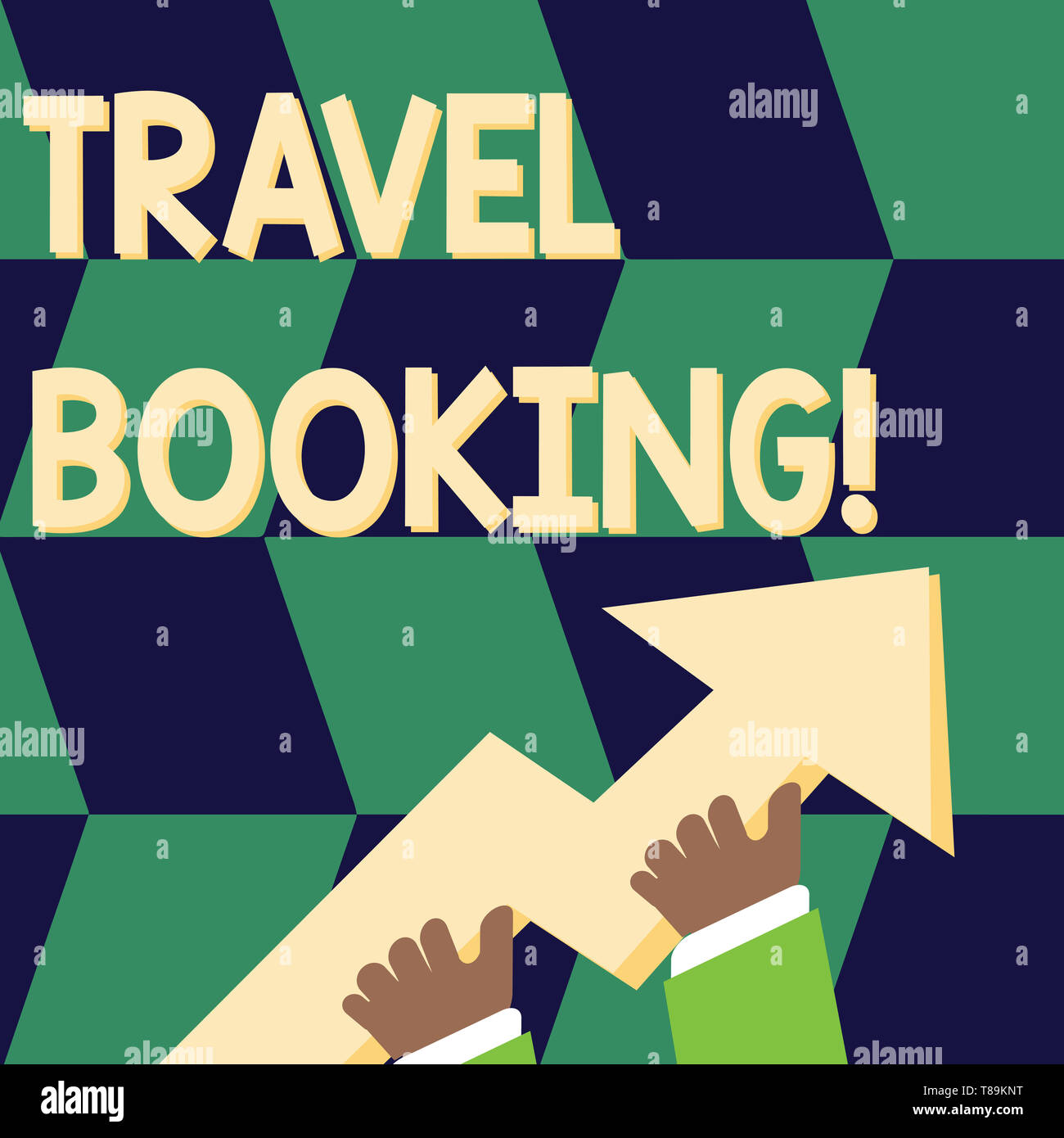 Writing note showing Travel Booking. Business concept for arrangement ...