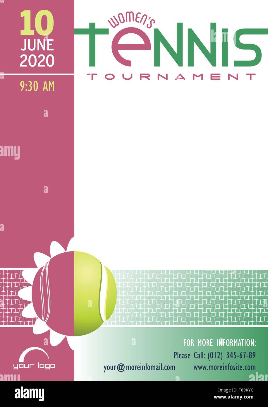 Tennis poster hi-res stock photography and images - Alamy