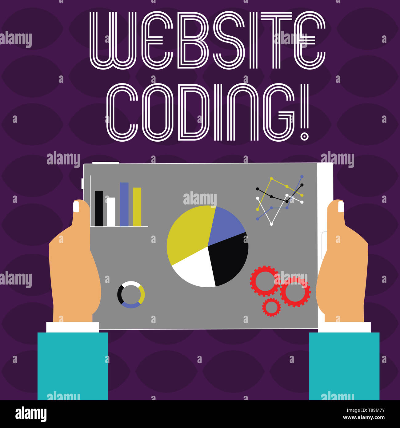 Conceptual Hand Writing Showing Website Coding Concept Meaning System Of Symbols And Rules Used