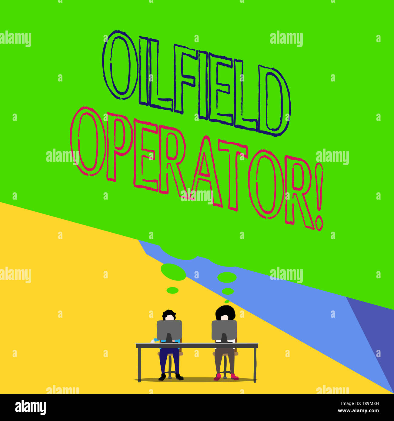 Word writing text Oilfield Operator. Business photo showcasing ...