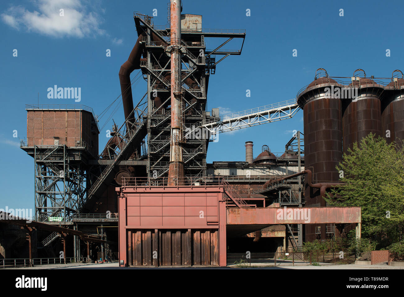 Blast furnace steel factory germany hi-res stock photography and images ...