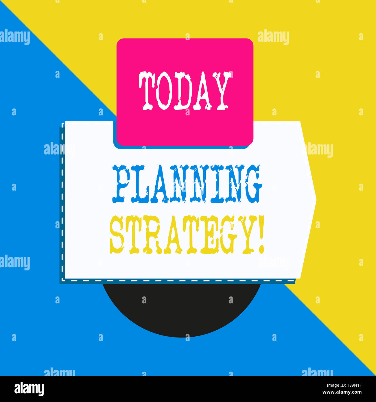 Conceptual hand writing showing Planning Strategy. Concept meaning ...