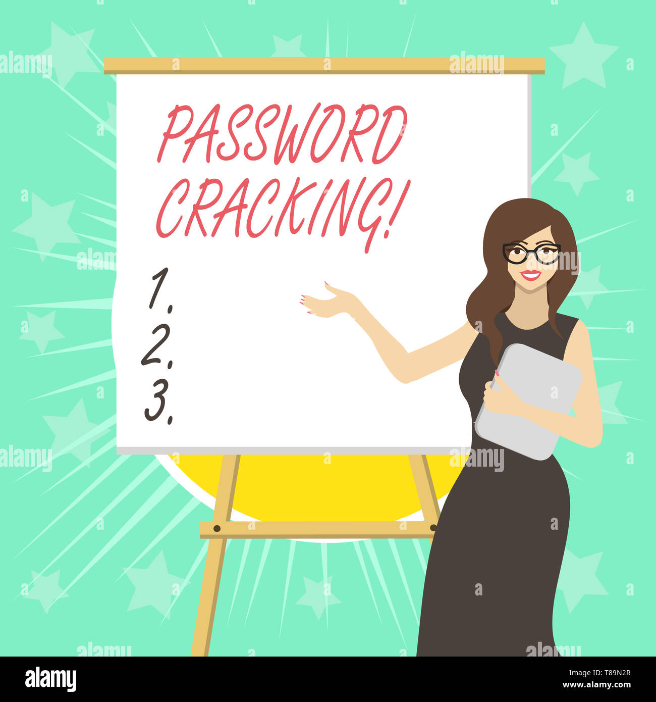 Text sign showing Password Cracking. Business photo text measures used ...