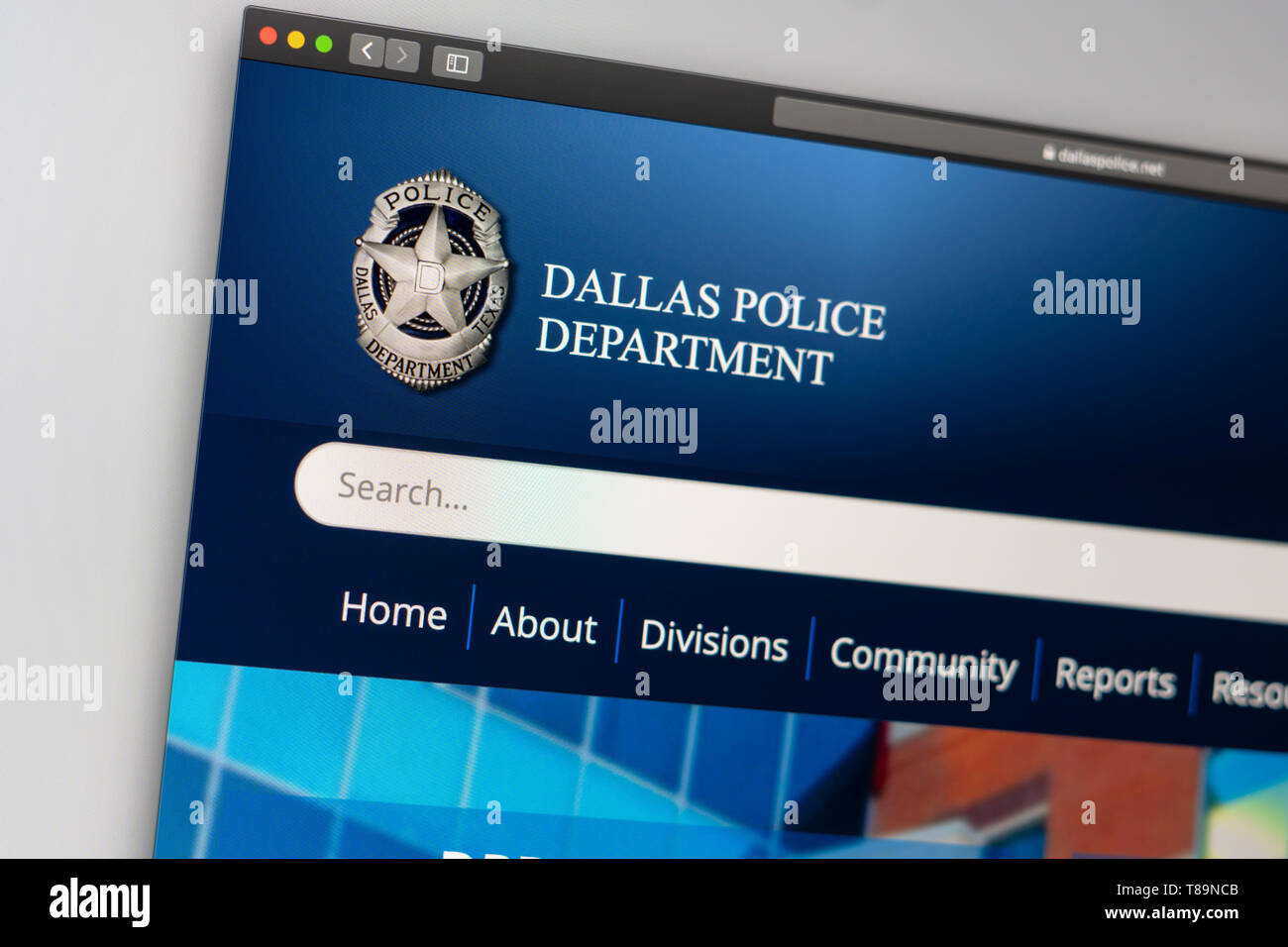 Dallas police department hi-res stock photography and images - Alamy