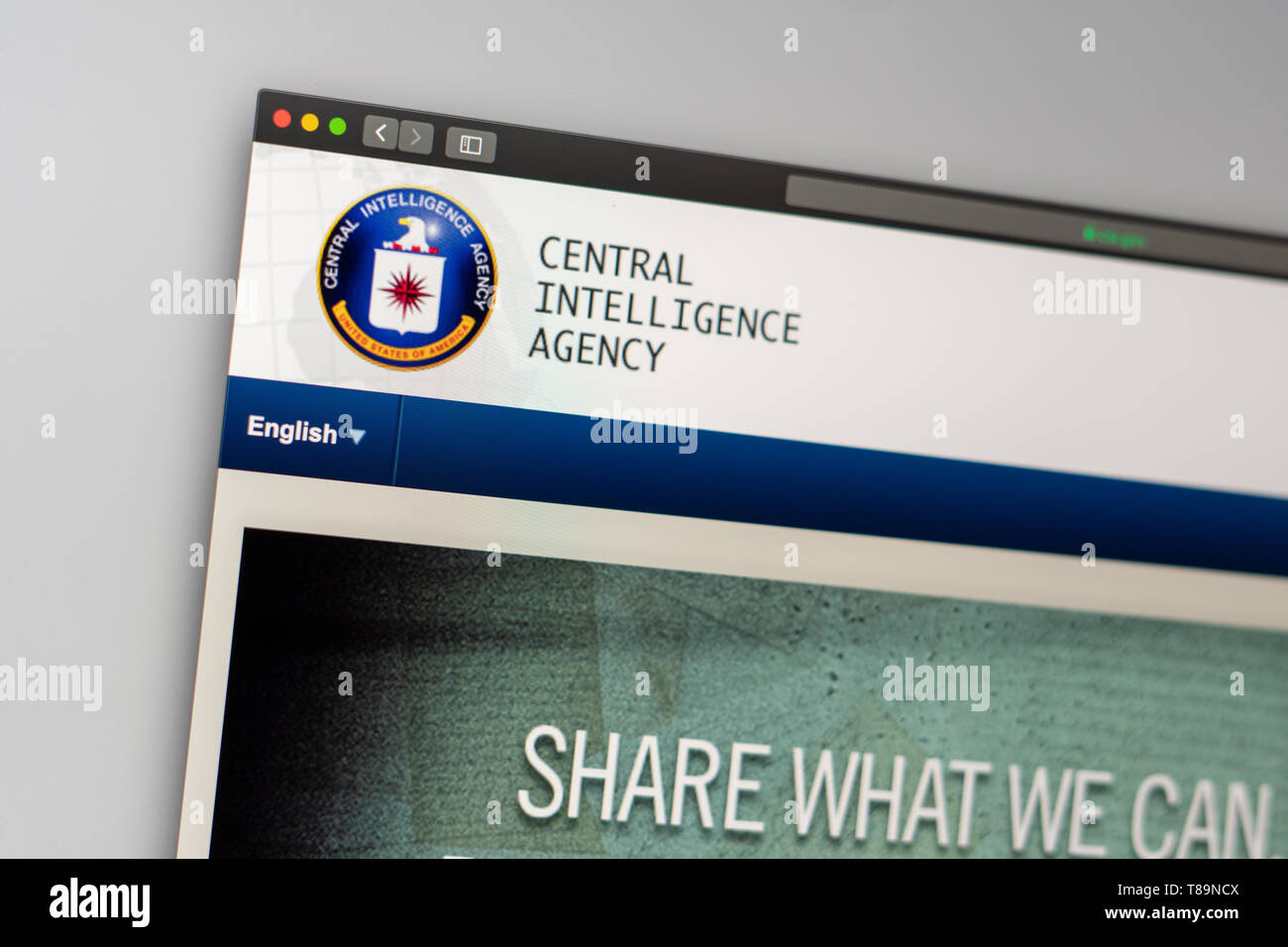 Cia logo hi-res stock photography and images - Alamy