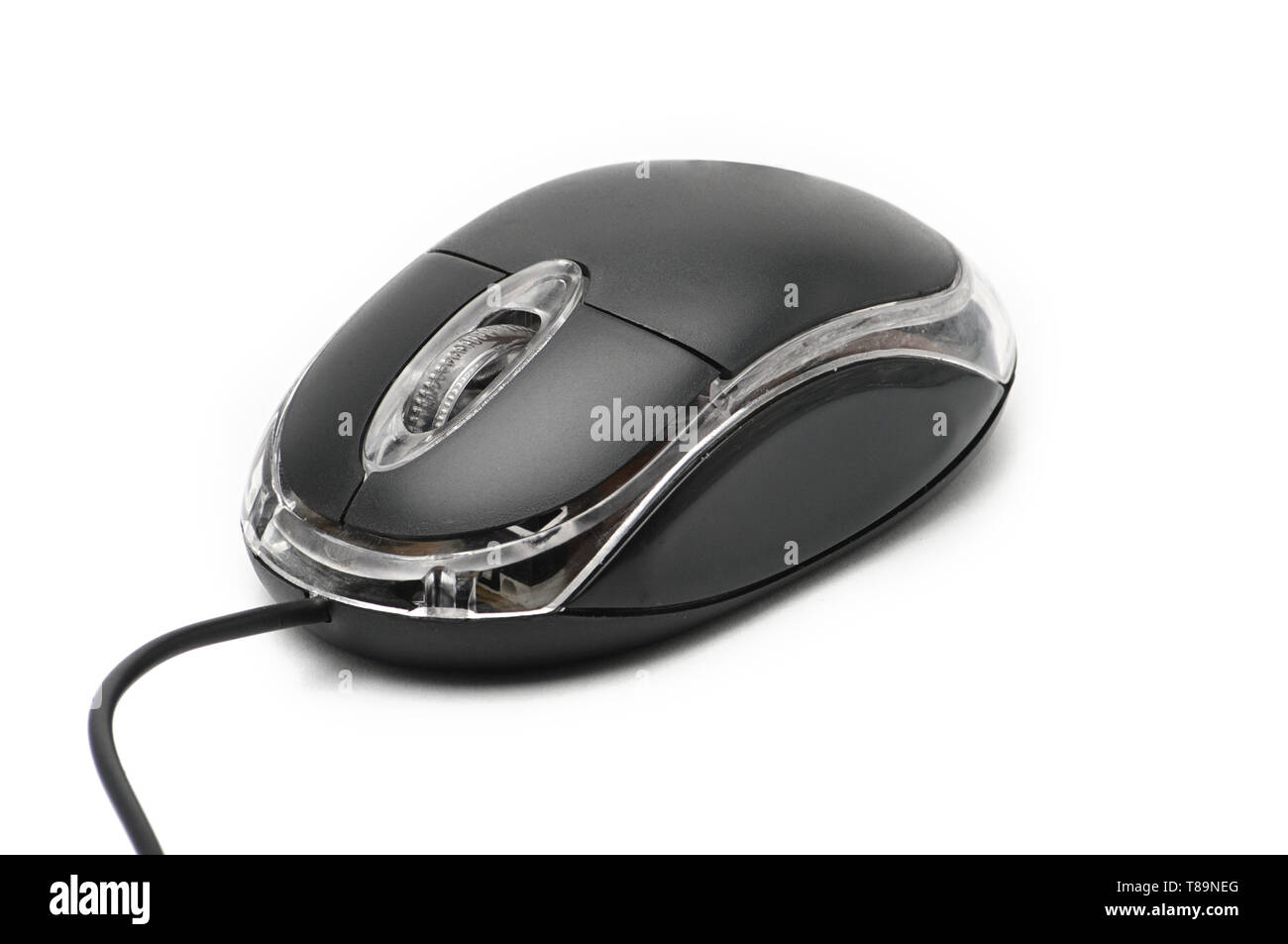 Computer mouse on a white isolated background Stock Photo - Alamy