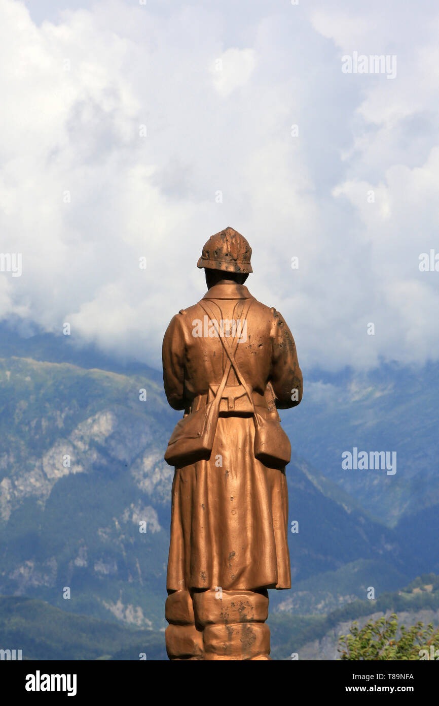Monument aux morts. Domancy Stock Photo - Alamy