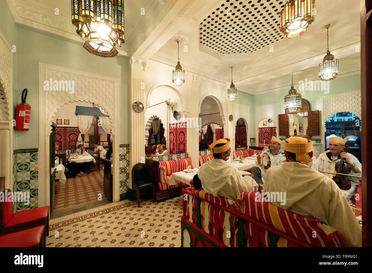 Morocco, Tangier Tetouan region, Tangier,old city (medina), Hamadi ...