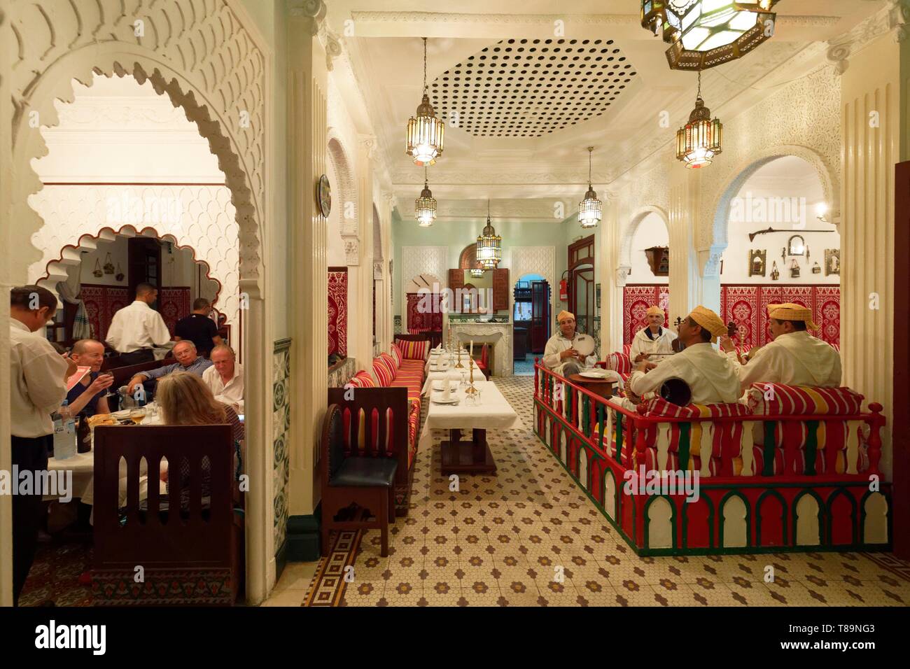 Morocco, Tangier Tetouan region, Tangier,old city (medina), Hamadi ...