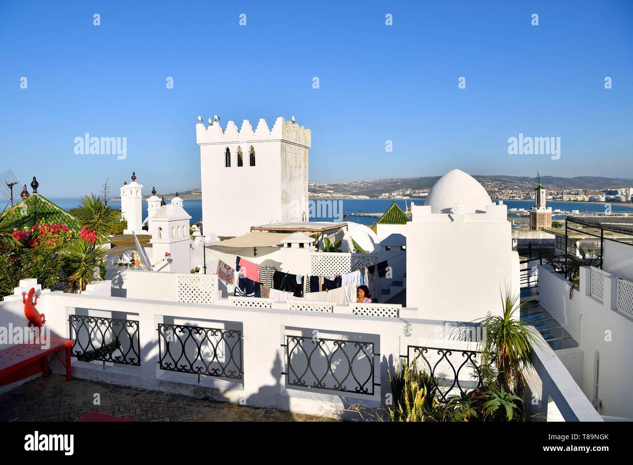 Kasbah mosque tangier morocco north hi-res stock photography and images ...