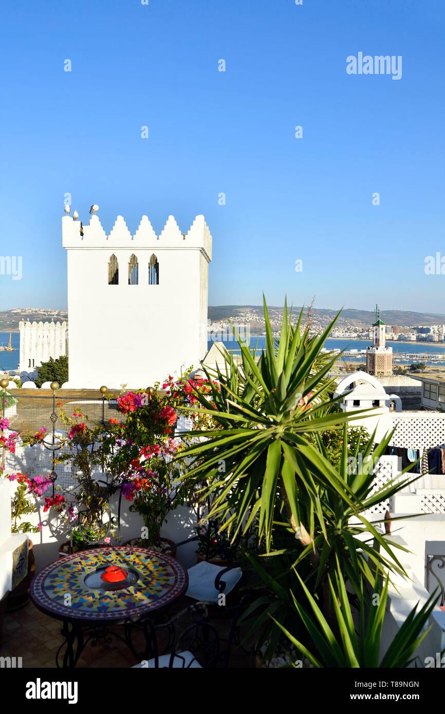 Mosque minaret tangier morocco africa hi-res stock photography and ...