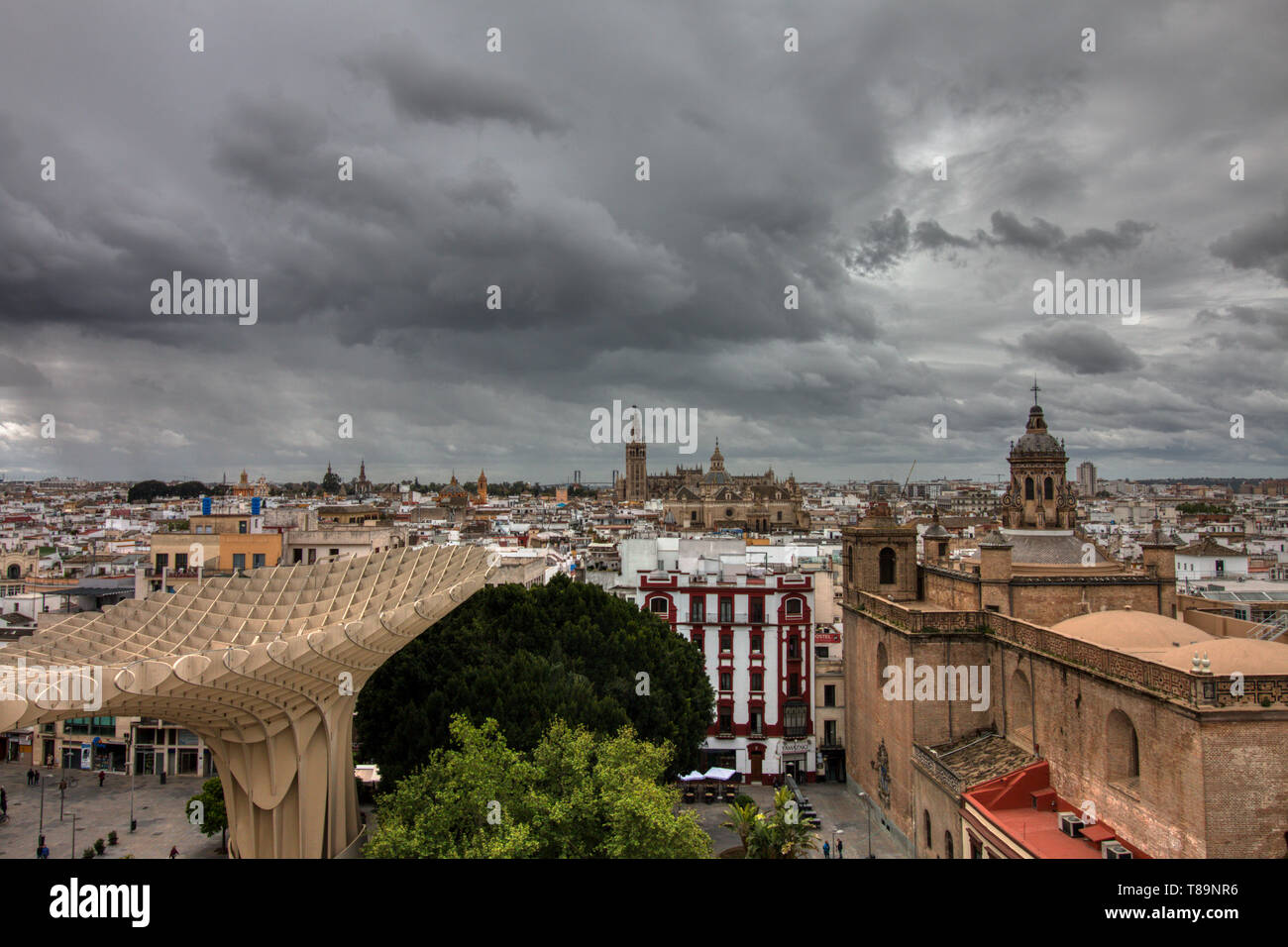 Metropol parasol top hi-res stock photography and images - Alamy