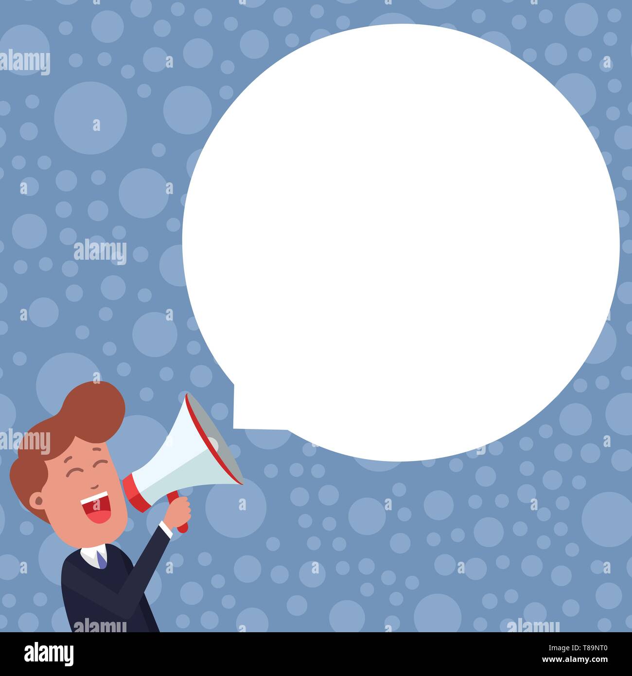 Shouting instructions Stock Vector Images - Alamy