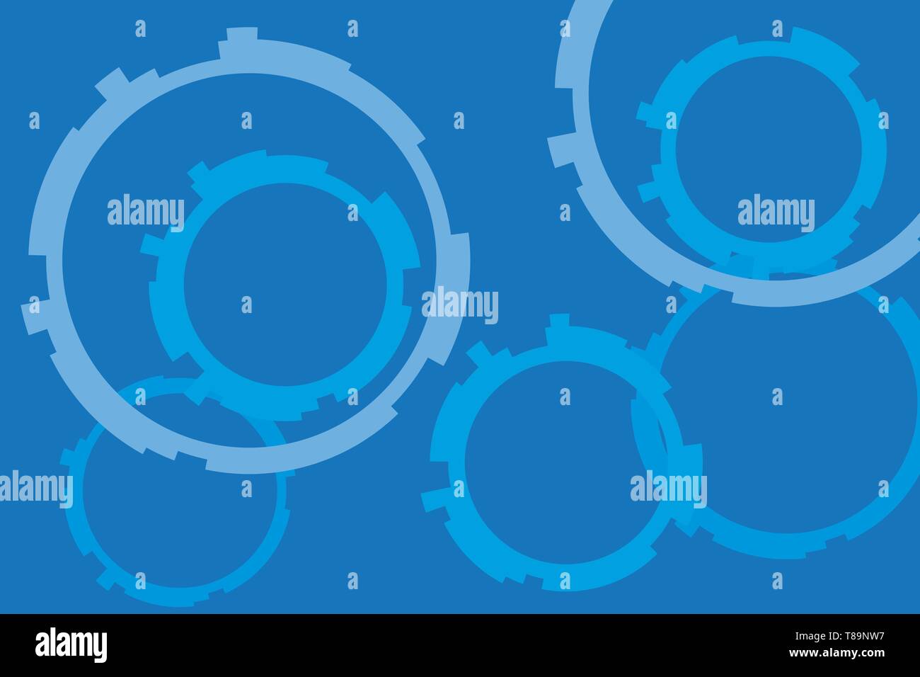 Abstract Texture background with gears plain color behind. Gradient ...