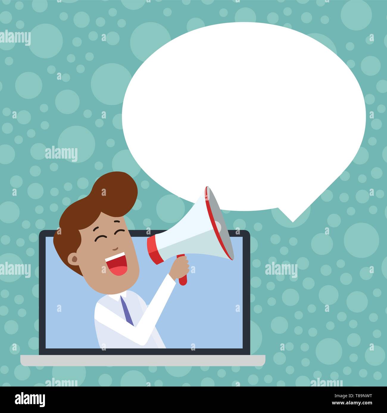 Communicate through sound Stock Vector Images - Alamy