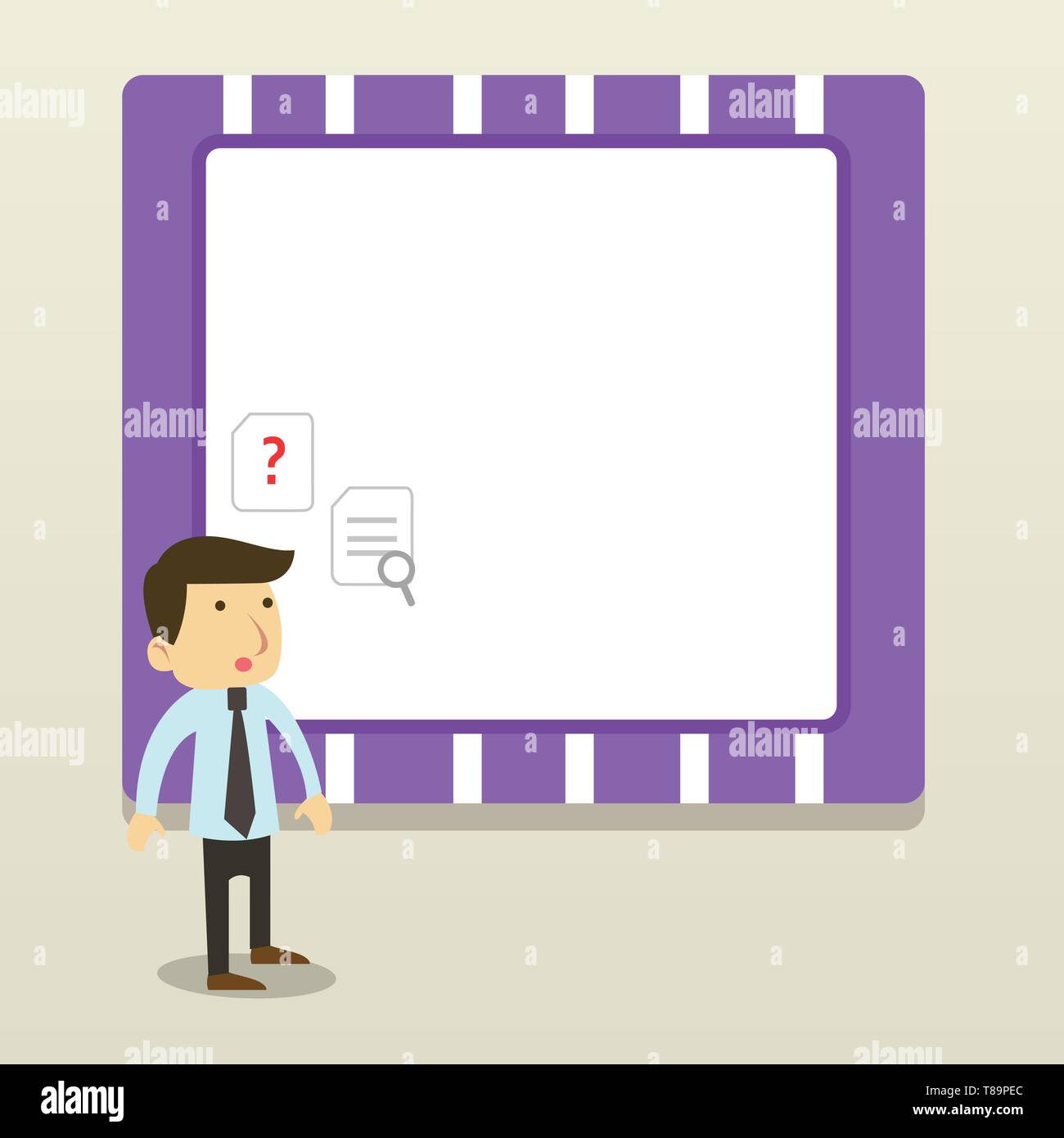 Problem solution ad Stock Vector Images - Alamy