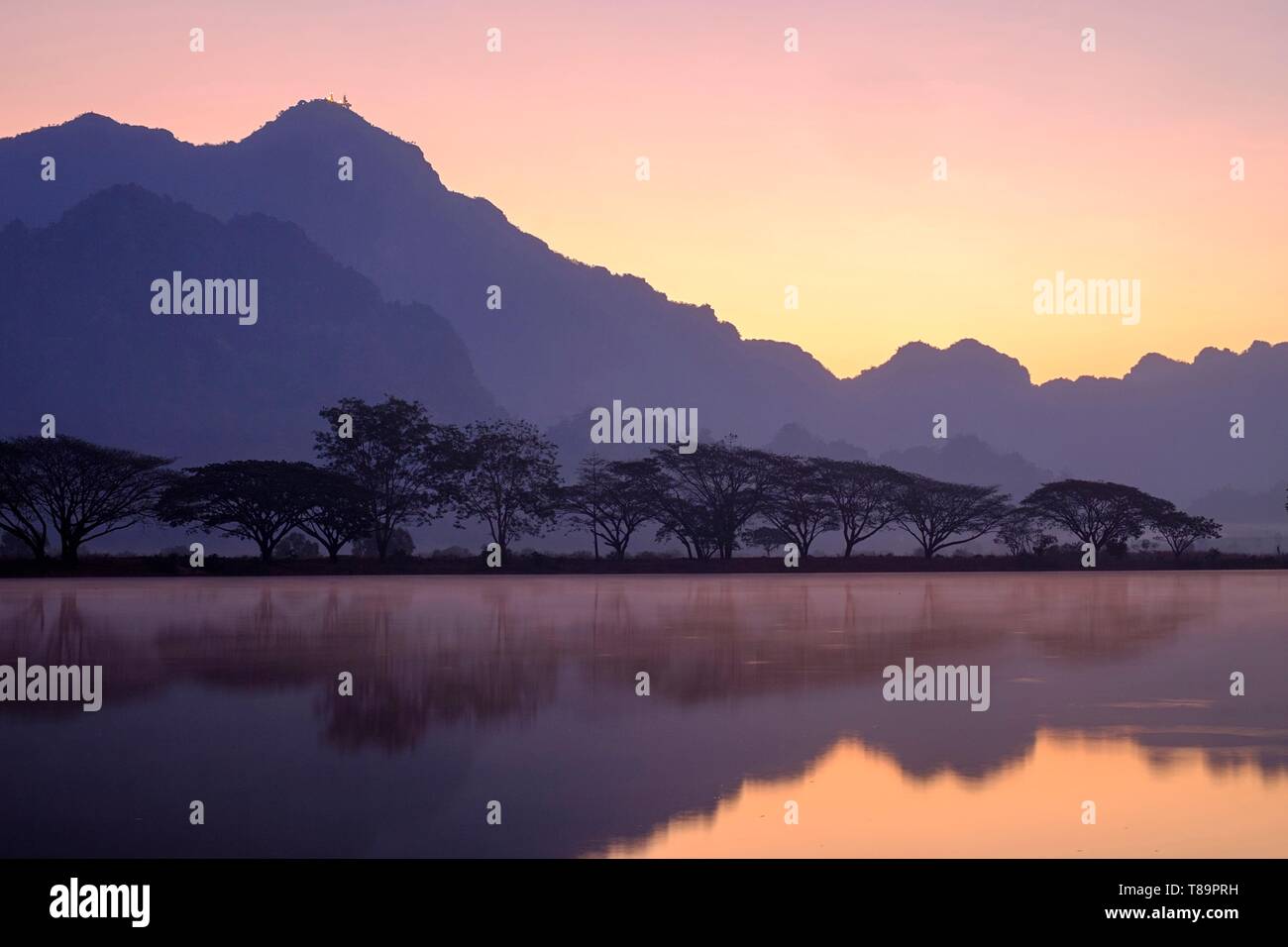 Myanmar, Burma, Karen state, Hpa An, Kyauk Kalap or Kyaik Ka Lat ...
