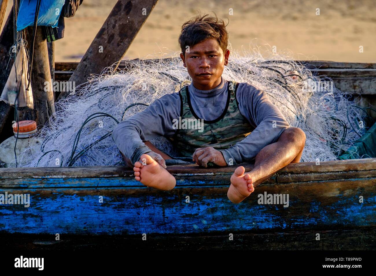 Myanmar, Burma, Tanintharyi region, Dawei or Tavoy, San Maria beach ...