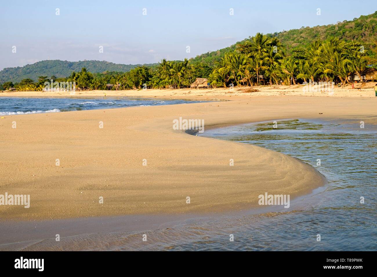 Myanmar, Burma, Tanintharyi region, Dawei or Tavoy, San Maria beach ...
